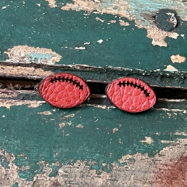 Leather Football Studs – Glowforge Shop