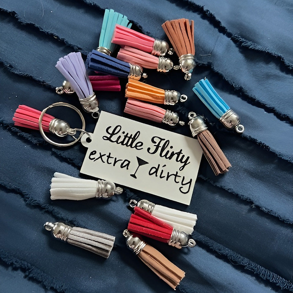 Little Flirty Extra Dirty Martini Keychain – Glowforge Shop