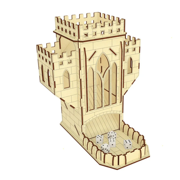 Medieval Castle Dice Tower - A Great Device for Board Games – Glowforge ...