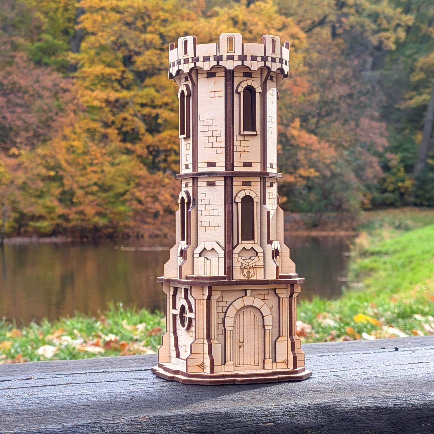 Medieval Castle Watchtower – Fantasy Model for Gaming, Dioramas & Deco ...