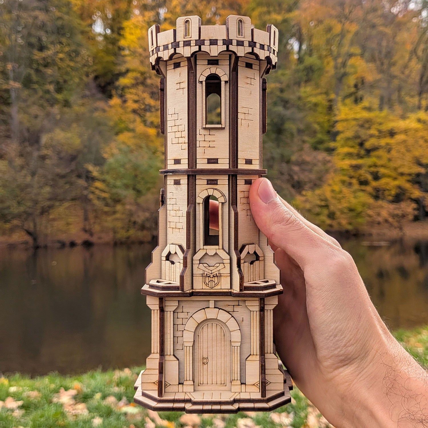 Medieval Castle Watchtower – Fantasy Model for Gaming, Dioramas & Deco ...