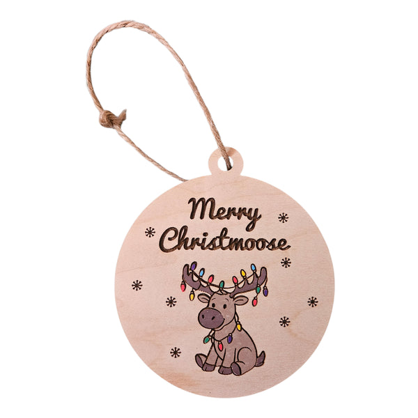 Merry Christmoose Ornament – Glowforge Shop