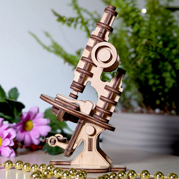 Microscope Miniature with Butterfly – Science and School Project ...