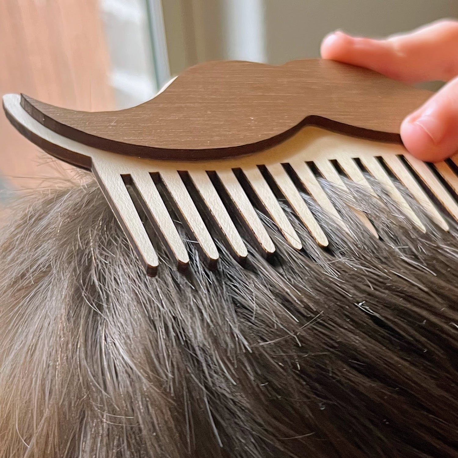 Mustache Beard Comb – Glowforge Shop