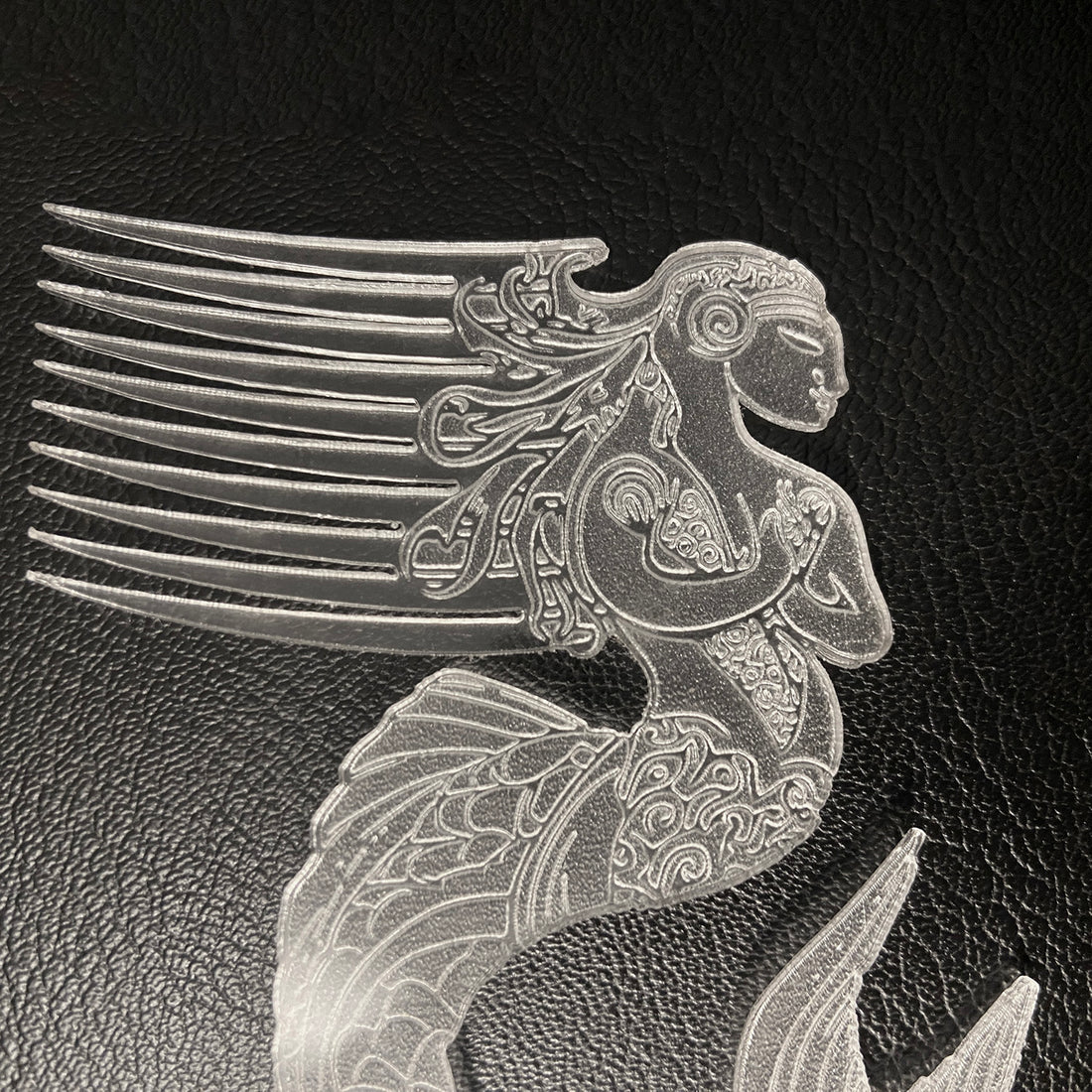 Mythical Mermaid Hair Comb – Glowforge Shop