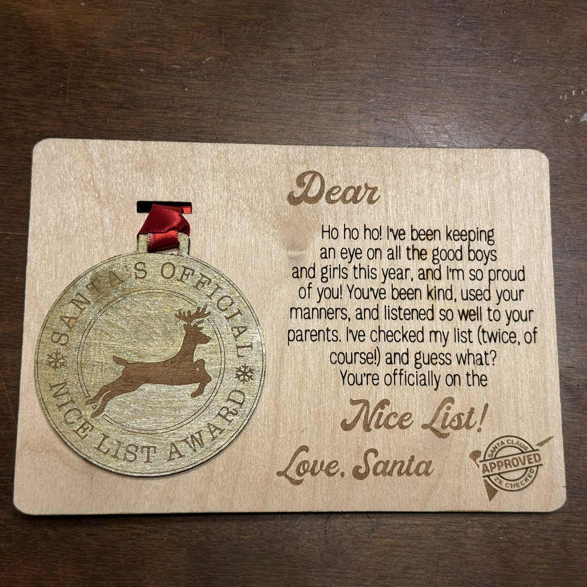 Nice List Award – Glowforge Shop