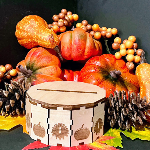 Thanksgiving Turkey Nightlight Base Cover – Glowforge Shop