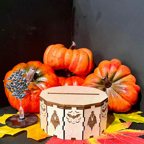 Halloween Vampire Bat Nightlight Base Cover – Glowforge Shop