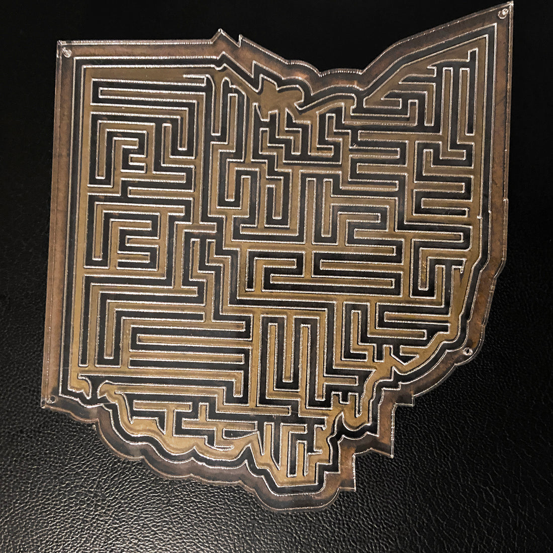 Ohio Layered Maze – Glowforge Shop