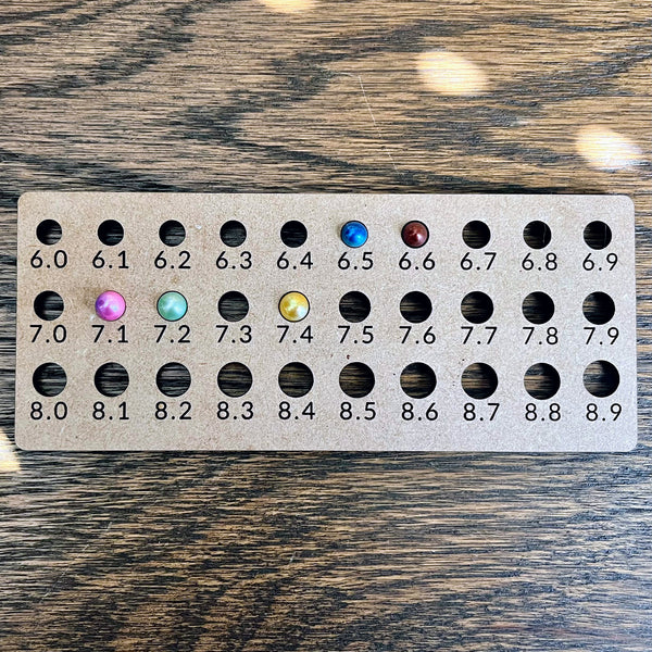 Pearl Measuring Card – Glowforge Shop