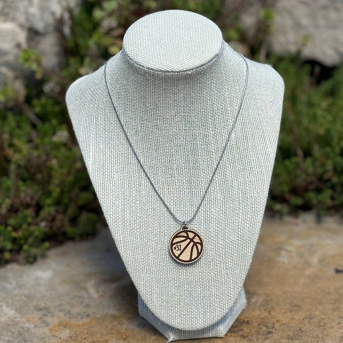 Personalizable Basketball Necklace – Glowforge Shop