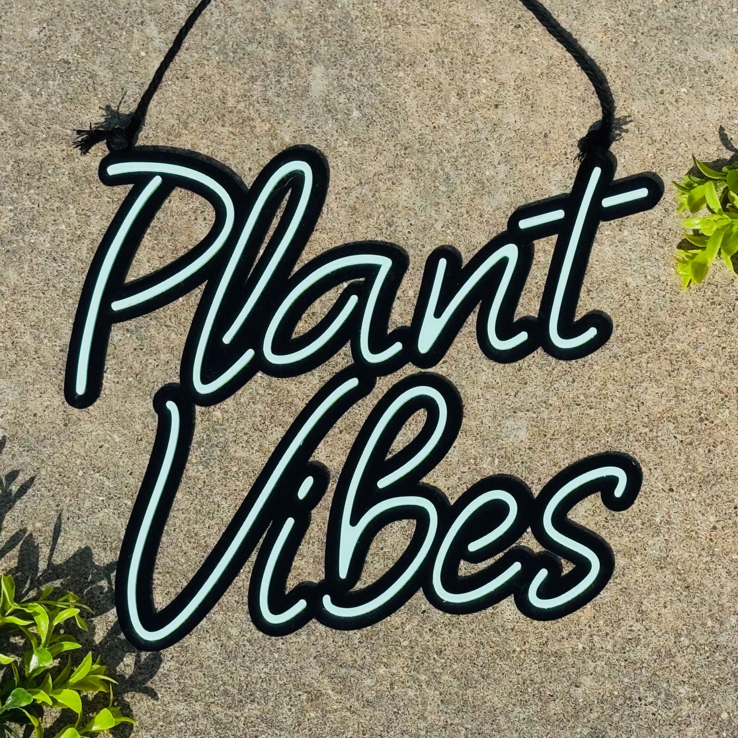 Plant Vibes Layered Sign – Glowforge Shop