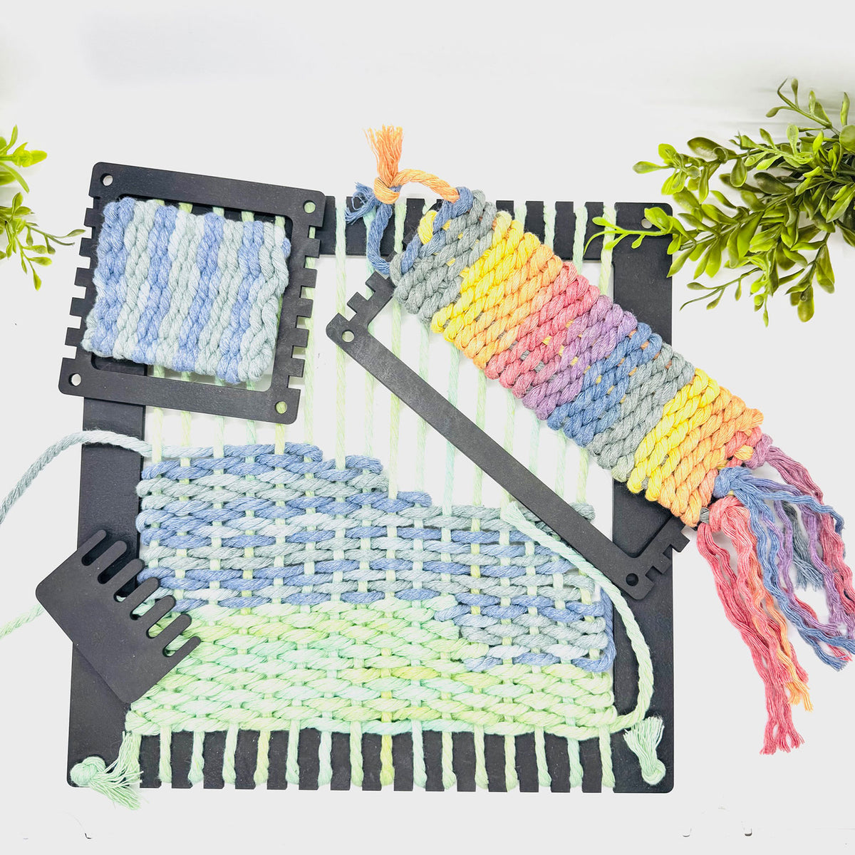Rectangle & Square Weaving Loom Boards (Set of 3) – Glowforge Shop