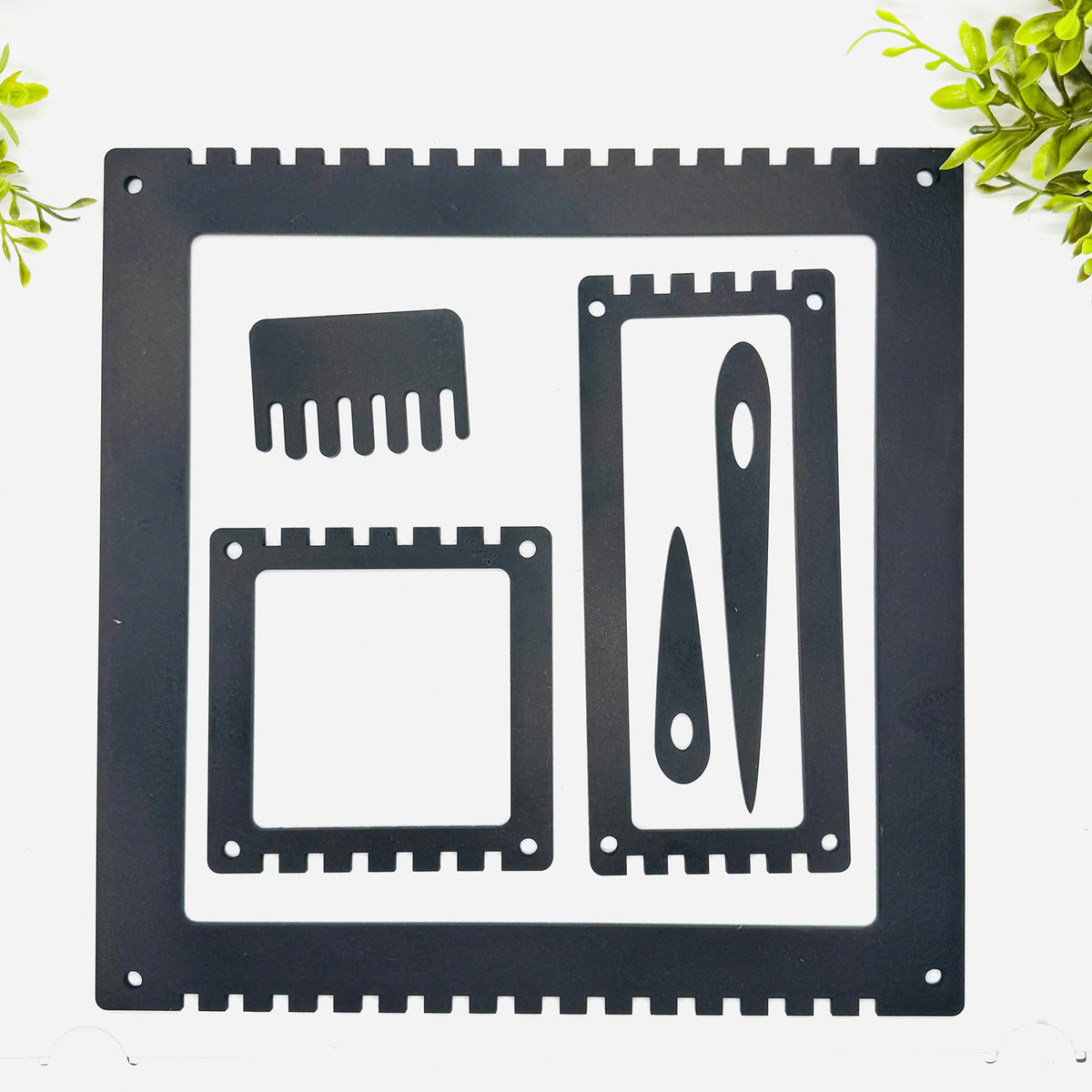 Rectangle & Square Weaving Loom Boards (Set of 3) – Glowforge Shop