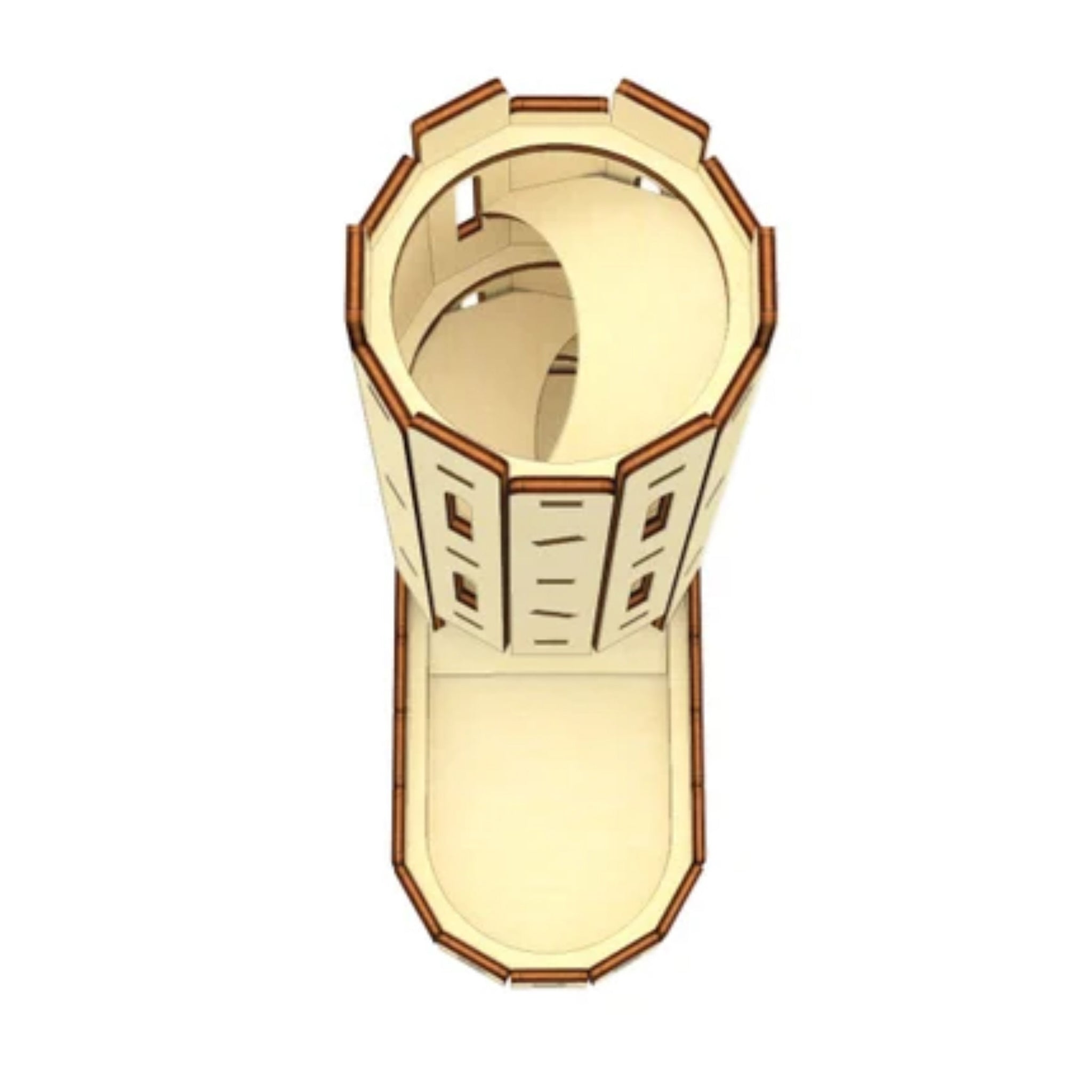 Round Shaped Castle Dice Tower - Board Games Dice Randomizer ...