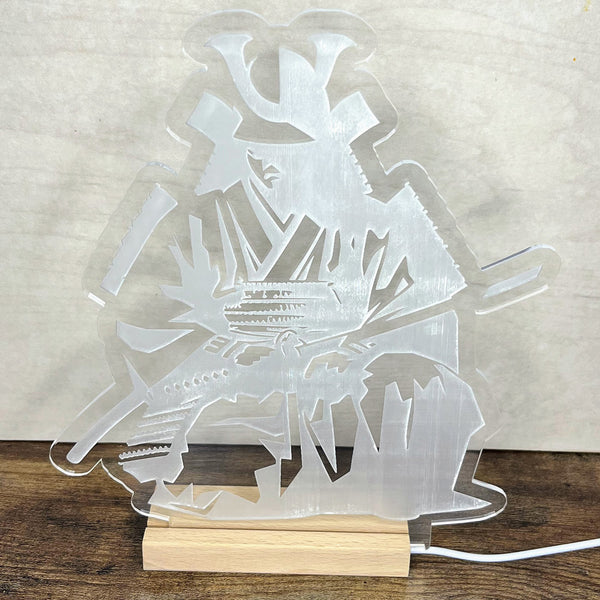 Samurai LED Nightlight Insert – Glowforge Shop