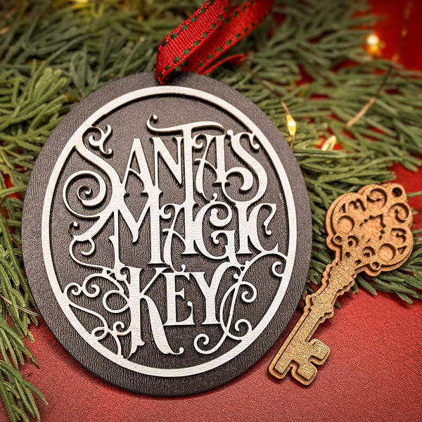 Santa's Magic Key Ornament Set – Glowforge Shop