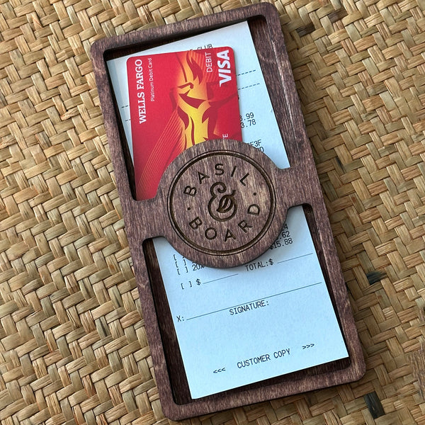 Simple Restaurant Bill Presenter Version #2 – Glowforge Shop