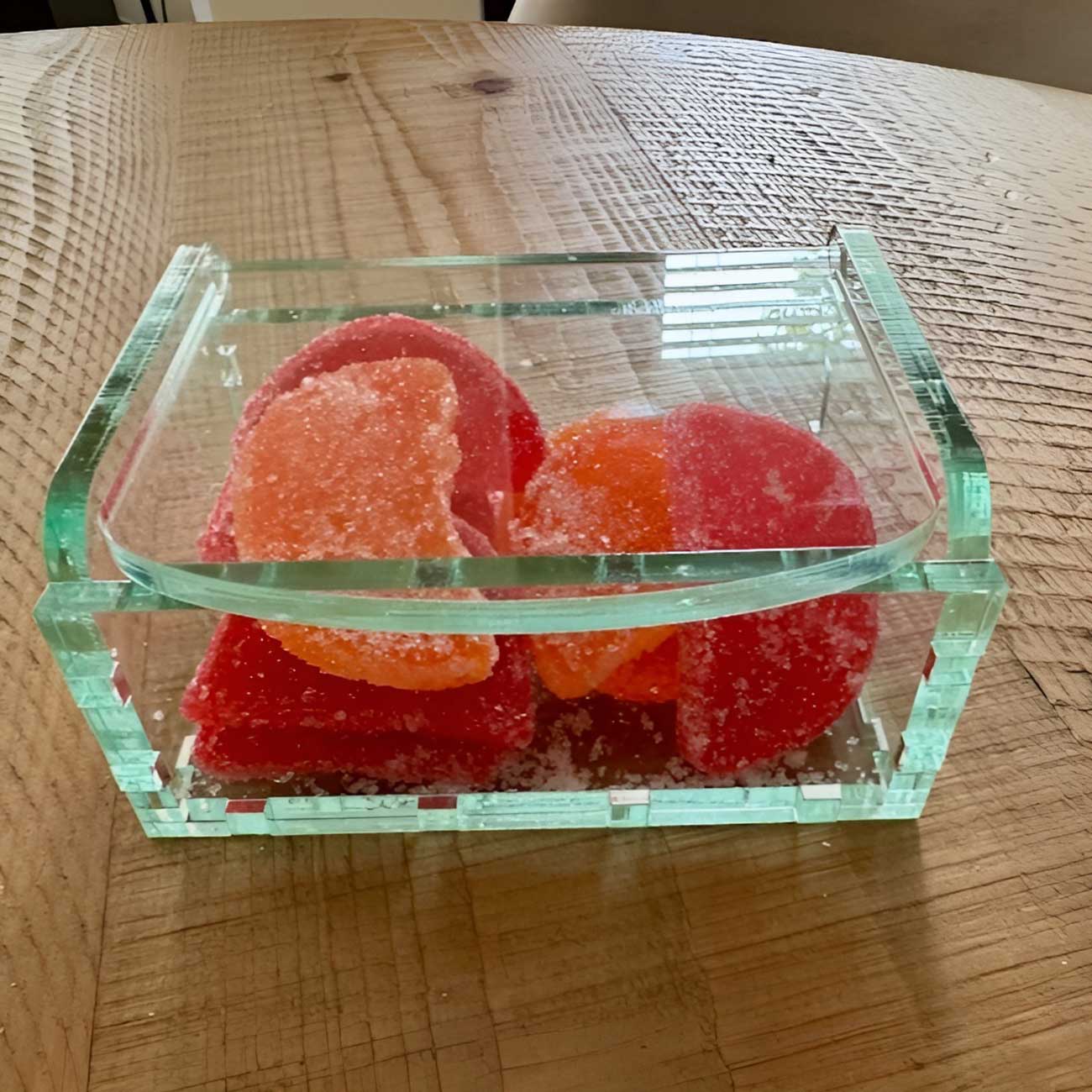 Small, Snap Fit Acrylic Box with Lid – Glowforge Shop