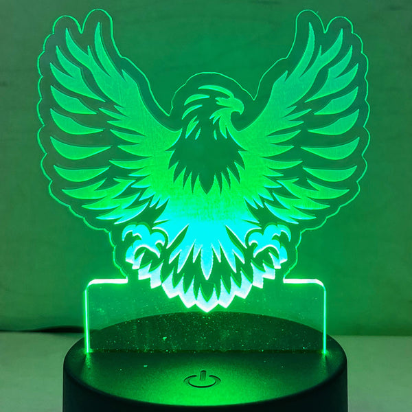 Soaring on Eagle Wings LED Nightlight Insert – Glowforge Shop