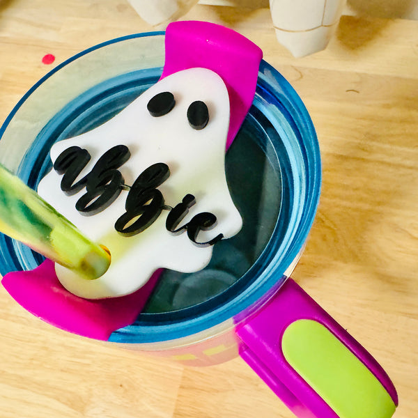 Spooky Ghost Topper compatible with 40oz Stanley Tumbler – Glowforge Shop