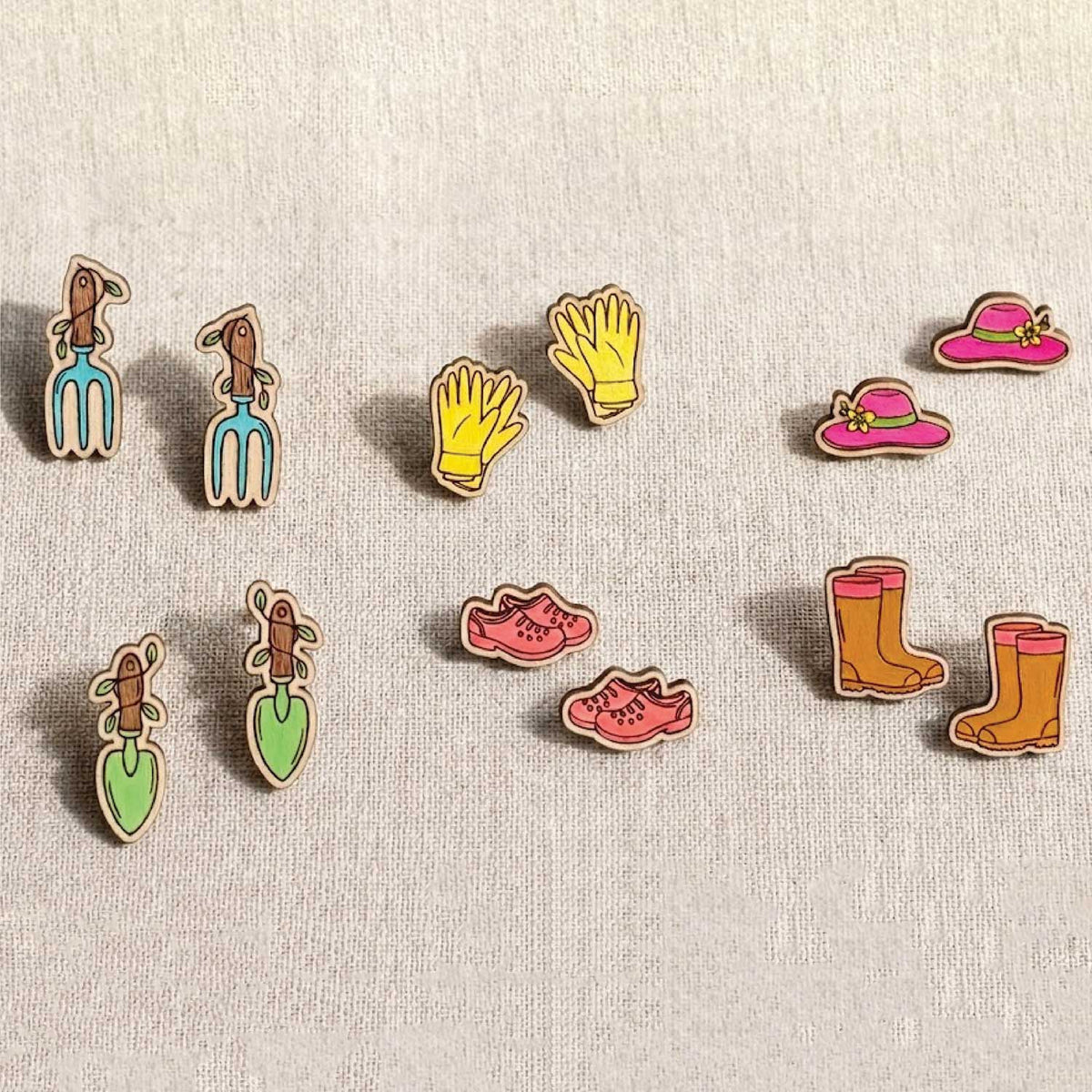 Spring Garden Stud (Set of 6) – Glowforge Shop