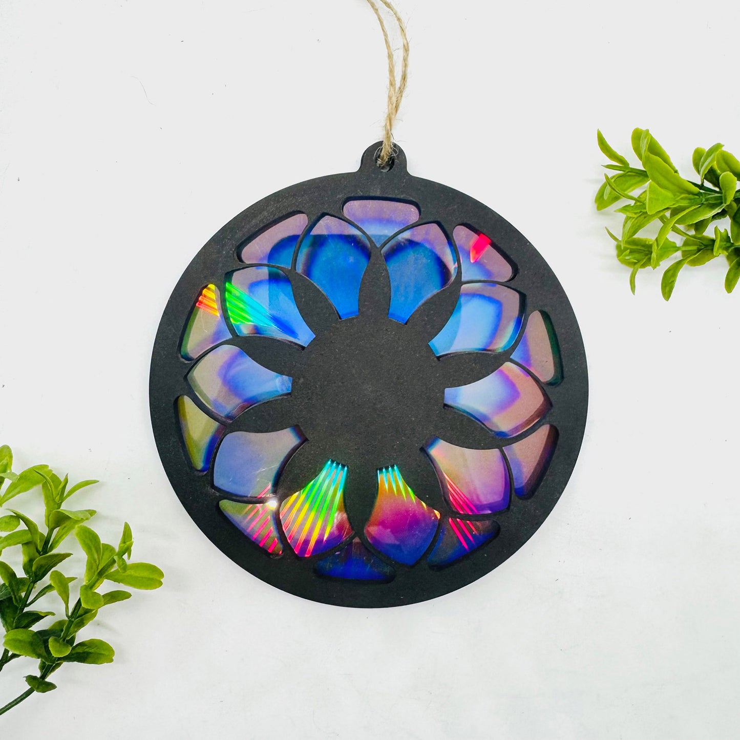 Sunburst CD / DVD Suncatcher Style A – Glowforge Shop