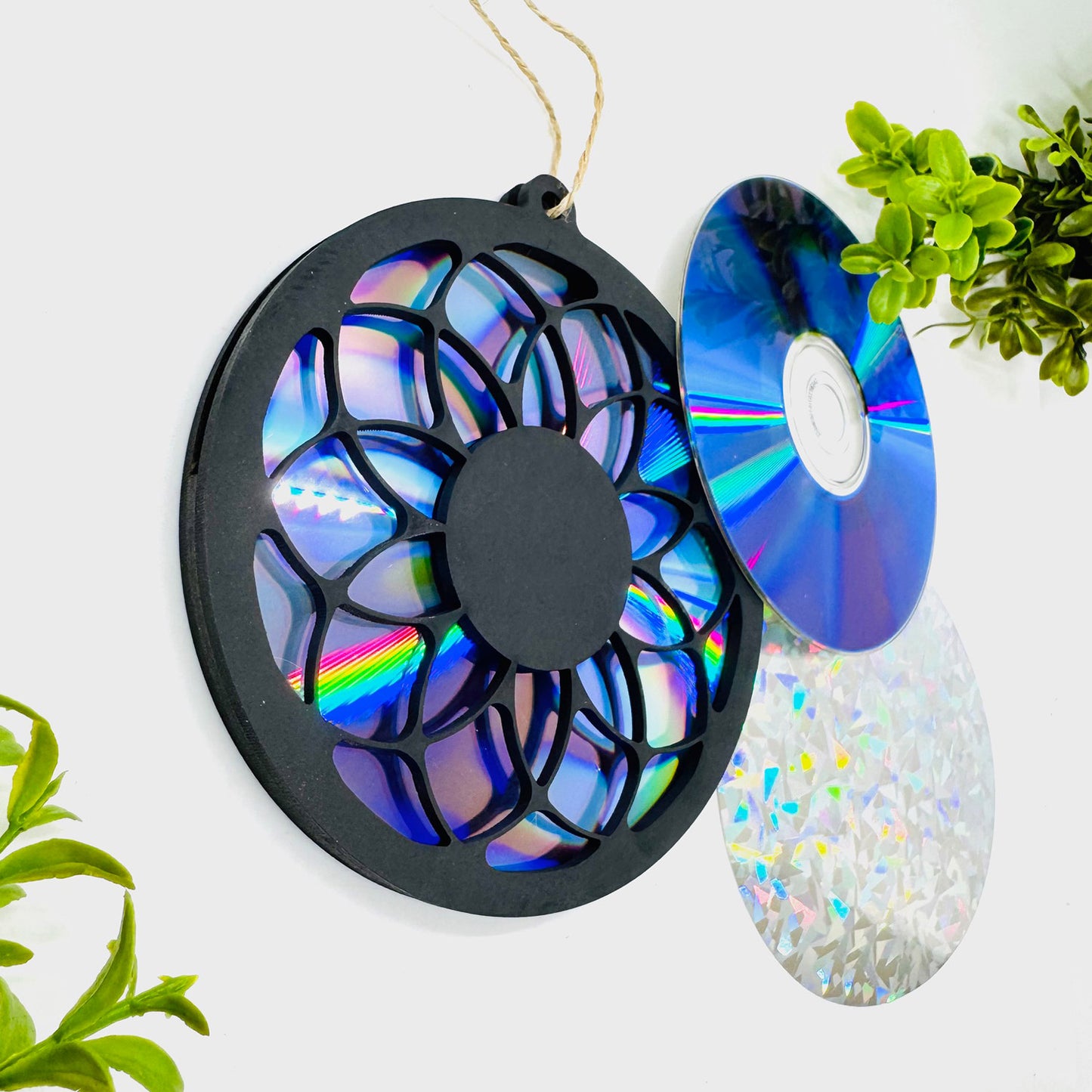 Sunburst CD / DVD Suncatcher Style C – Glowforge Shop