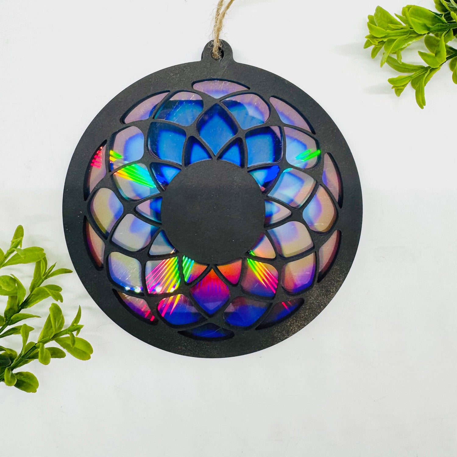 Sunburst CD / DVD Suncatcher Style E – Glowforge Shop