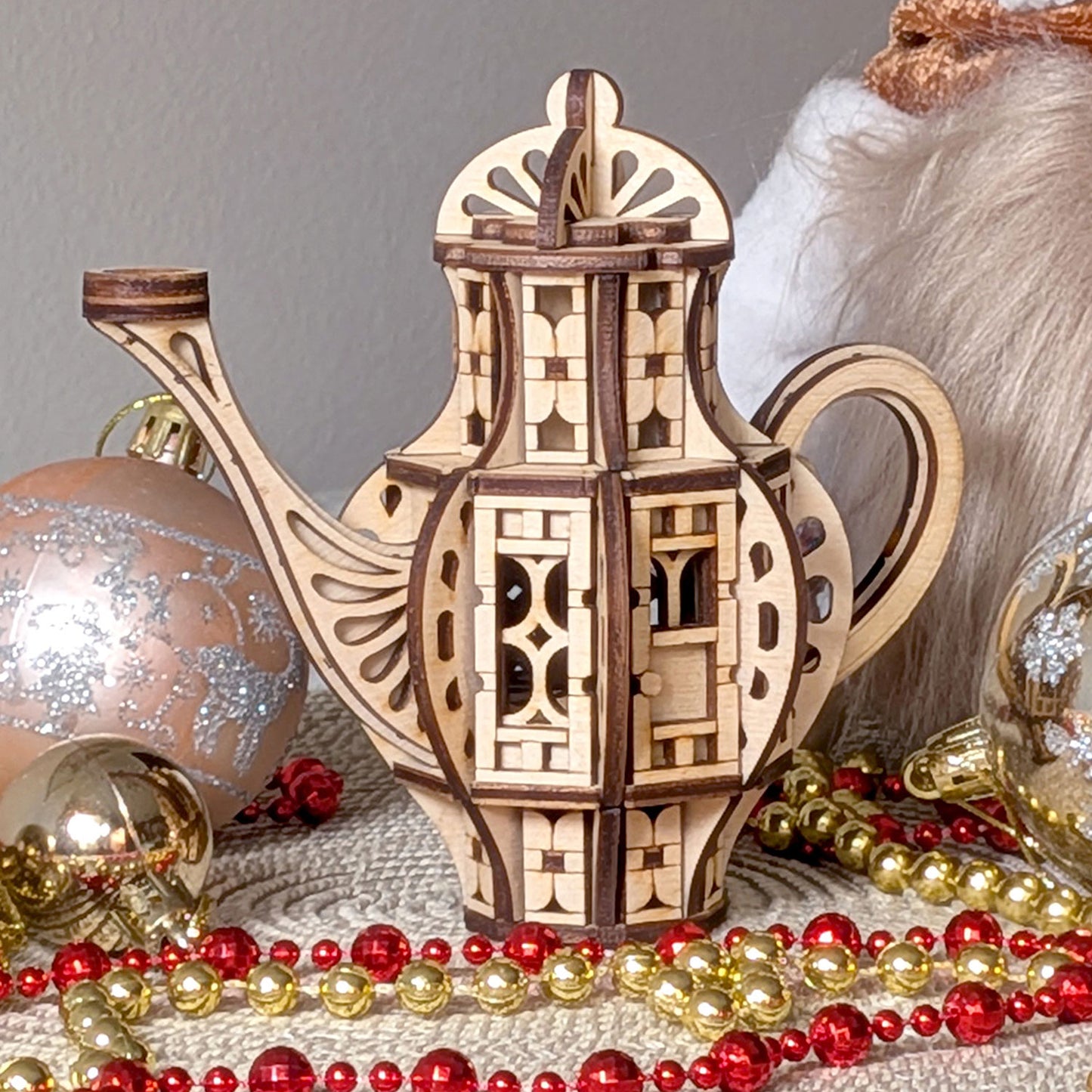 Teapot Fairy House - Miniature Storage and Shadow Box – Glowforge Shop