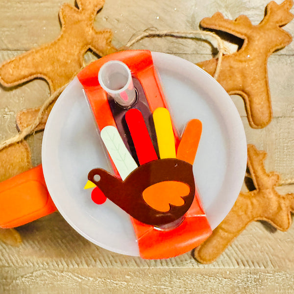 Thanksgiving Turkey Lid Topper compatible with 30oz Stanley Tumbler ...