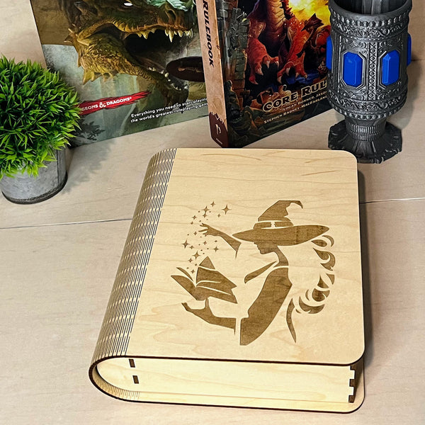 TTRPG Character Book: Spellcaster #2 – Glowforge Shop