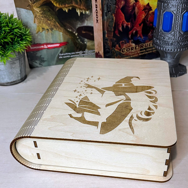 TTRPG Character Book: Spellcaster #2 – Glowforge Shop