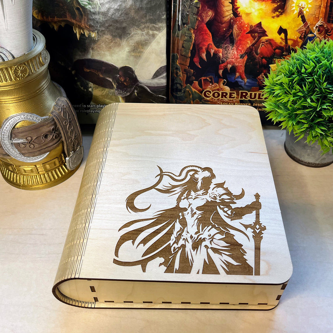 TTRPG Character Book: Devil / Demon Blood #2 – Glowforge Shop