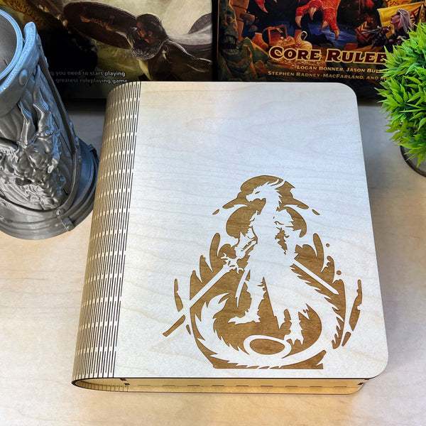 TTRPG Character Book: Dragon / Lizard Blood – Glowforge Shop