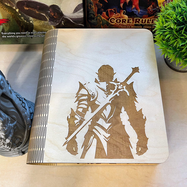 TTRPG Character Book: Edge Lord #2 – Glowforge Shop