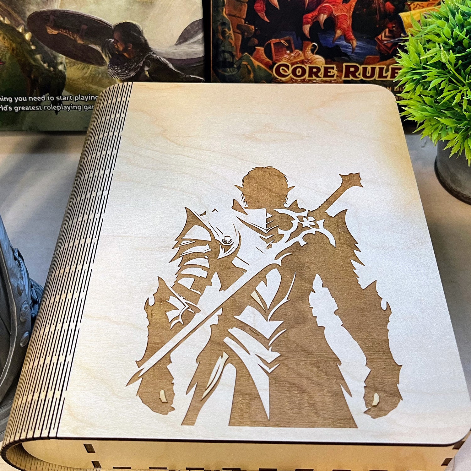 TTRPG Character Book: Edge Lord #2 – Glowforge Shop