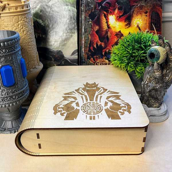TTRPG Character Book: Orc Blood Spellcaster #1 – Glowforge Shop