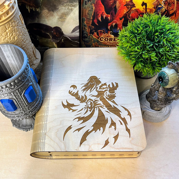 TTRPG Character Book: Orc Blood Spellcaster #2 – Glowforge Shop