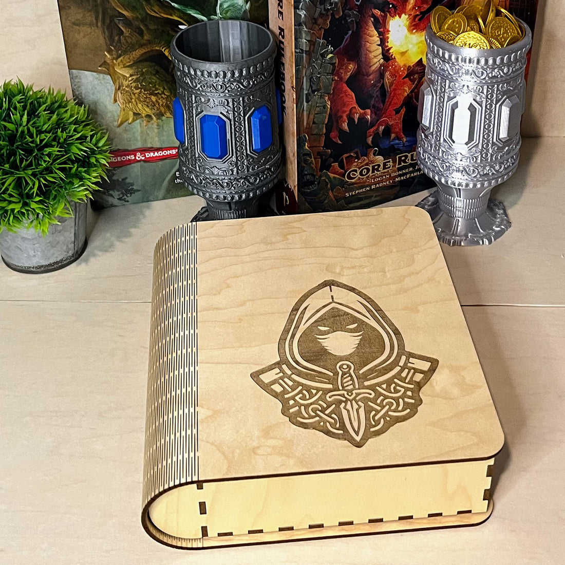 TTRPG Character Book: Rogue #2 – Glowforge Shop