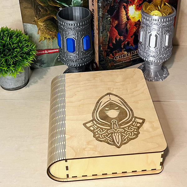 TTRPG Character Book: Rogue #2 – Glowforge Shop