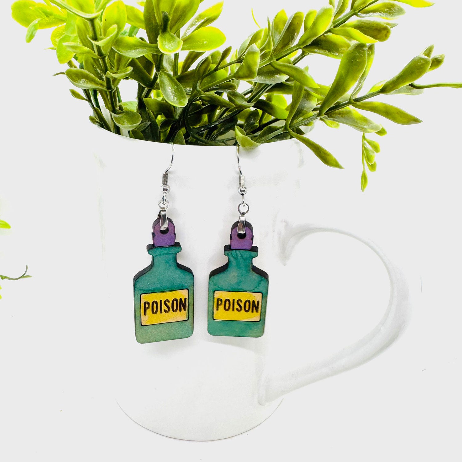 Venomous Vial Potion Earrings – Glowforge Shop