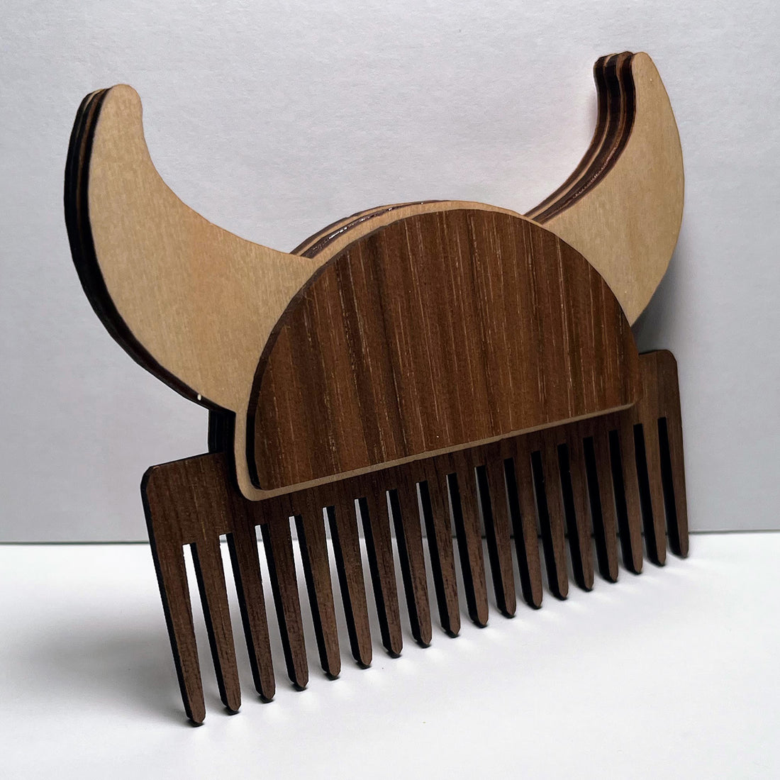 Viking Helmet Beard Comb – Glowforge Shop
