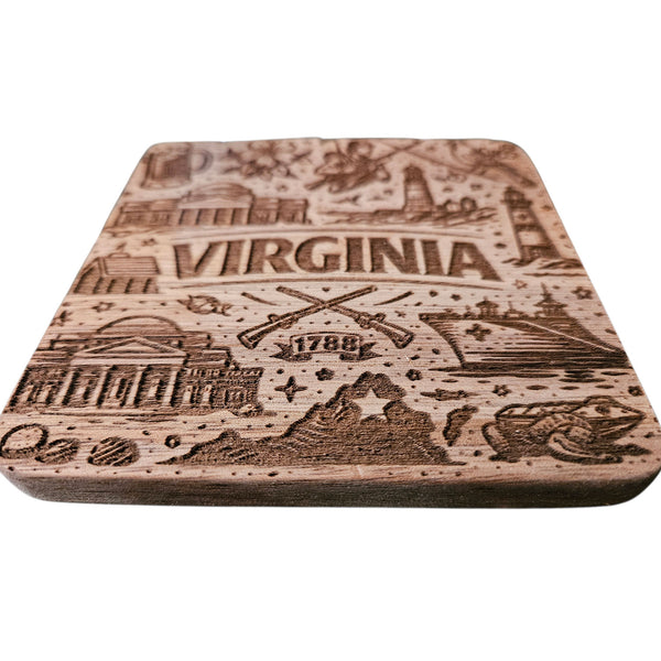 Virginia Coaster Design – Glowforge Shop