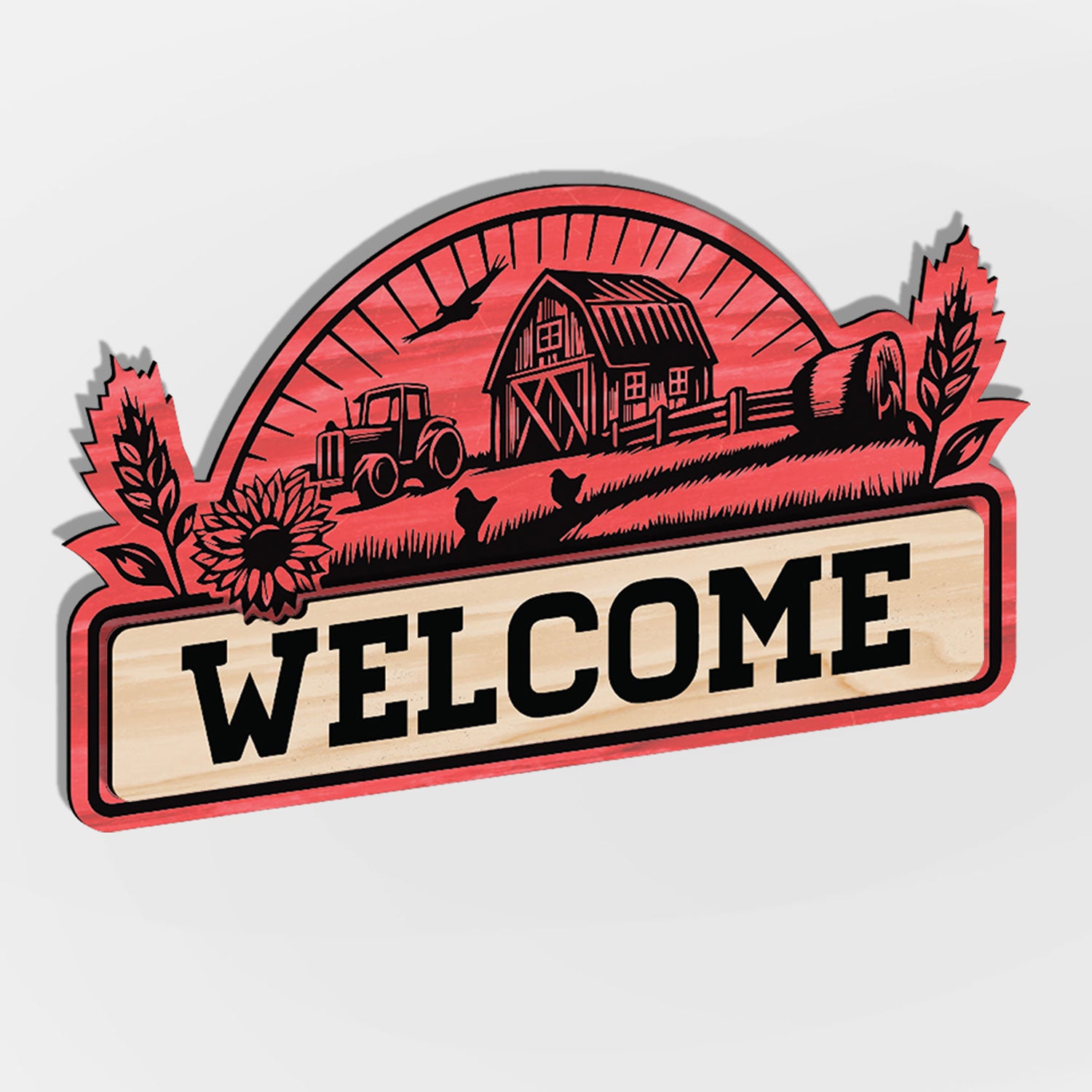 Welcome to Our Farm Sign #1 – Glowforge Shop