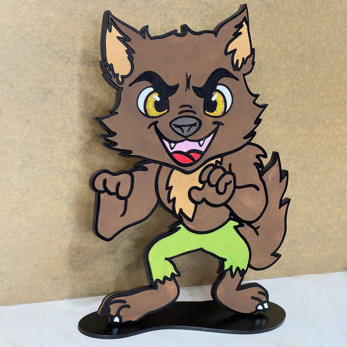 Werewolf Halloween Stand – Glowforge Shop