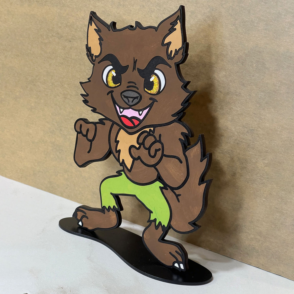 Werewolf Halloween Stand – Glowforge Shop