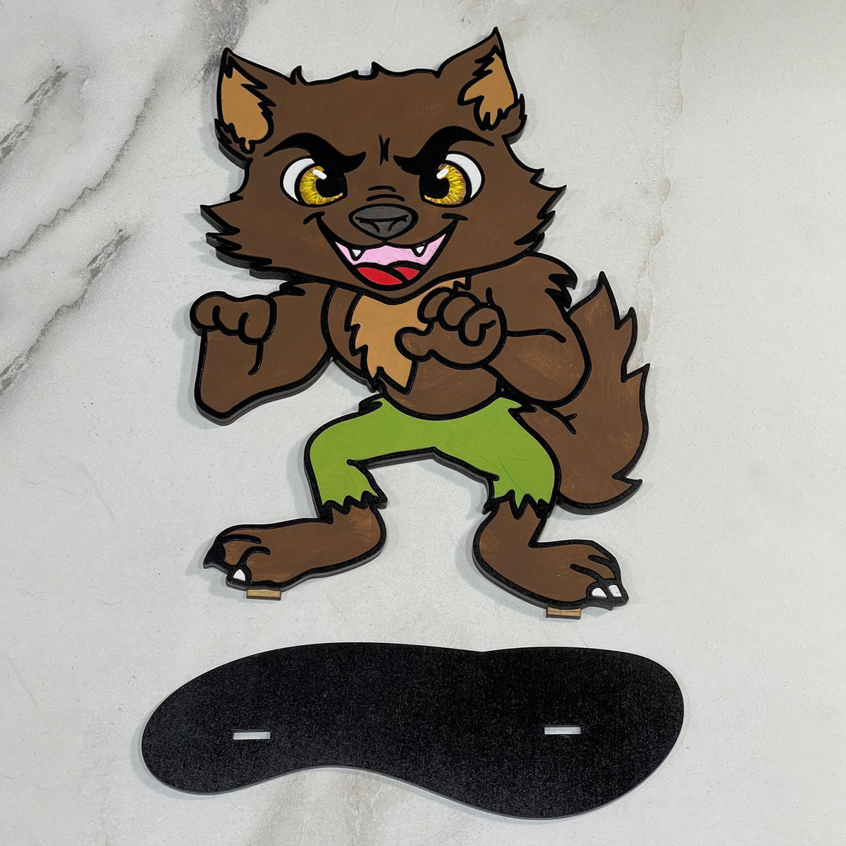 Werewolf Halloween Stand – Glowforge Shop