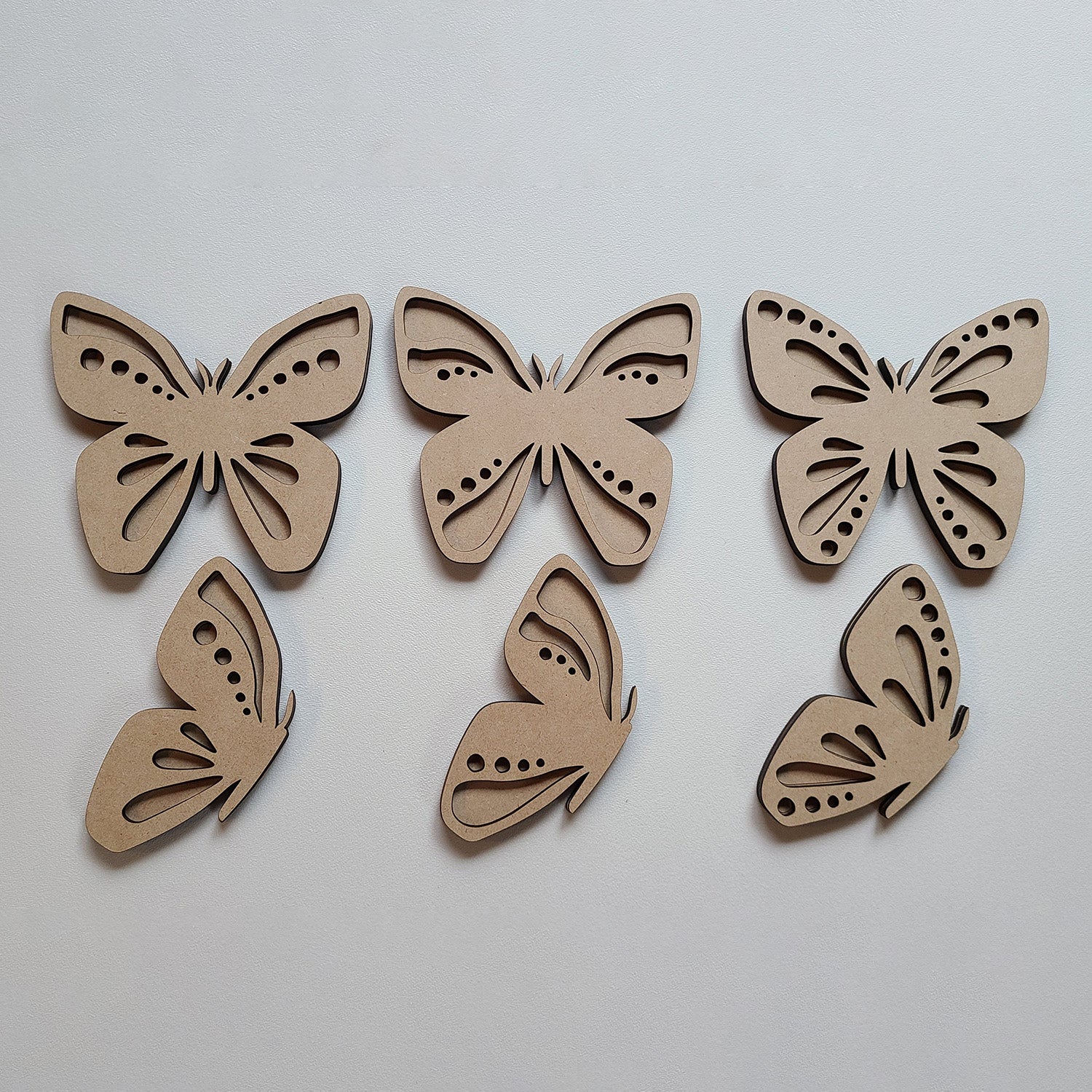 Whimsical Butterflies (Set of 6) – Glowforge Shop