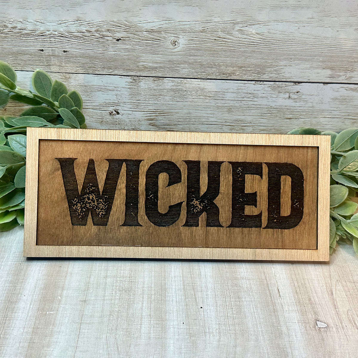 Wicked Halloween Sign – Glowforge Shop